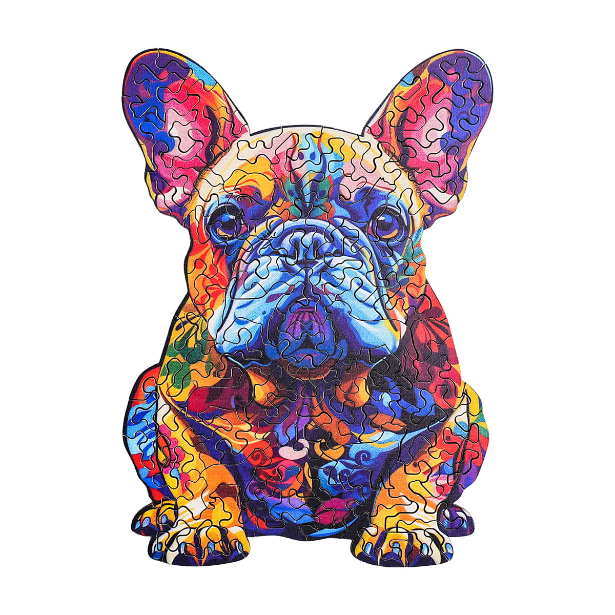 ROBOTIME French Bulldog Wooden Jigsaw Puzzle | ROBOTIME | Robotime