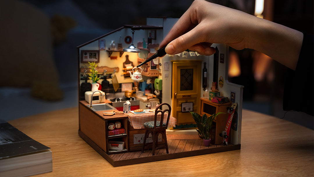 Create Your Dream Kitchen: A Miniature DIY Kit for Inspiration and Des ...