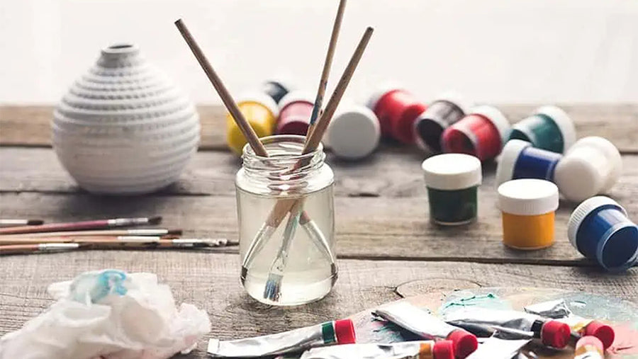 How to Use Acrylic Paints on Models and Miniatures | Robotime