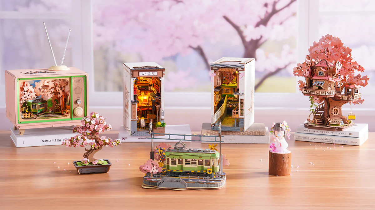 5 Popular Japanese-themed Book Nook Kits and 3D Puzzles | Robotime