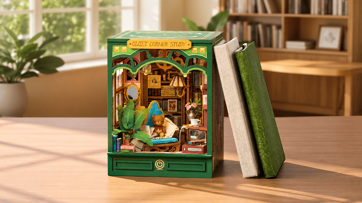 Rolife Quiet Corner Study DIY Book Nook: Een Gezellige Literaire Ontsn ...