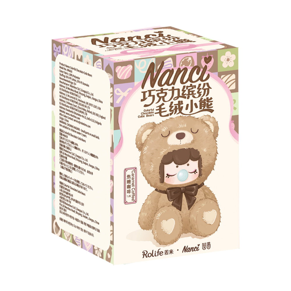 Rolife Nanci's Colorful Chocolate Cutie Bears Surprise Plush Dolls MNA