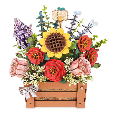 Rowood Wooden Bloom Box DIY 3D Puzzle TW02H | Robotime Online