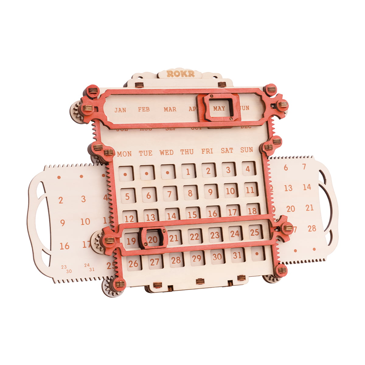 ROKR Penholder Calendar 3D Wooden Puzzle LC501 | Robotime