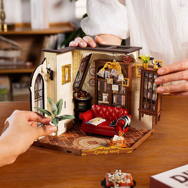 Rolife Catherine's Living Room DIY Miniature House DG175 | Robotime