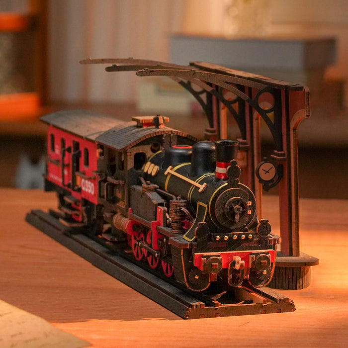 Rolife Steam Journey DIY Wooden 3D Puzzle TGS01 | Robotime Online
