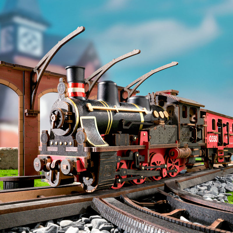 Rolife Steam Journey DIY Wooden 3D Puzzle TGS01 | Robotime Online