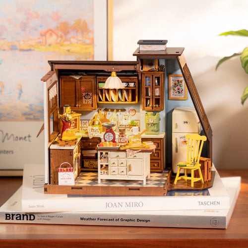 Rolife Baking Kitchen DIY Miniature House DG172 | Robotime