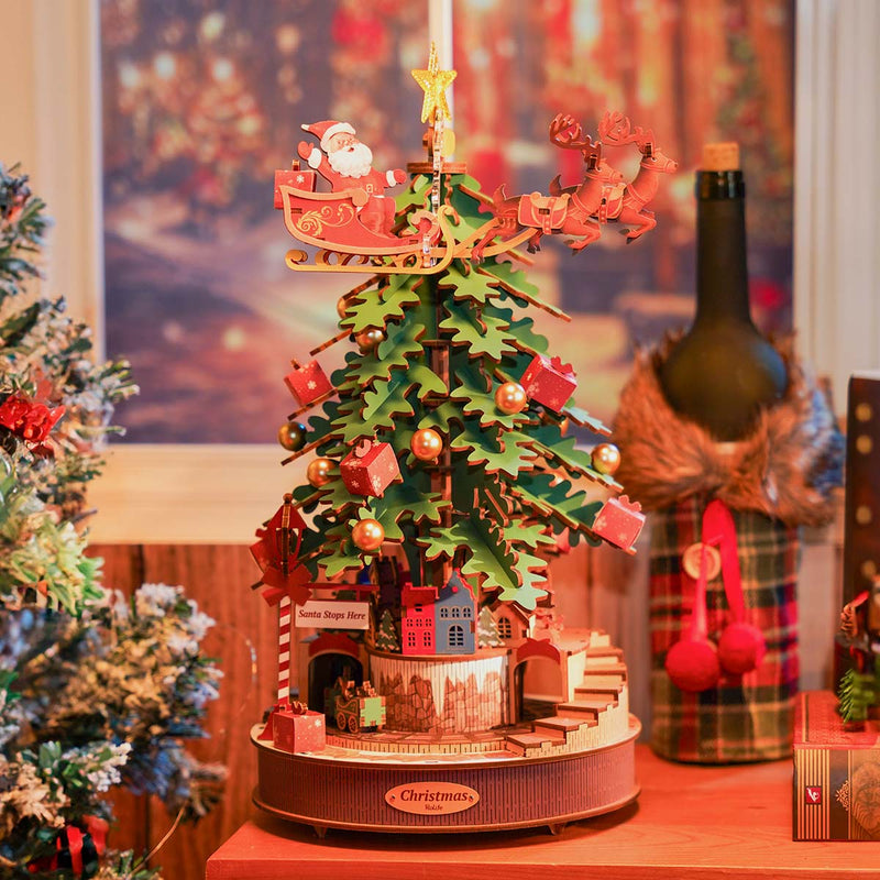 Rolife Christmas Melody Tree Music Dreamer AMS01 | Robotime Online