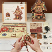 ROKR Cuckoo Clock Mechanical 3D Wooden Puzzle | Robotime