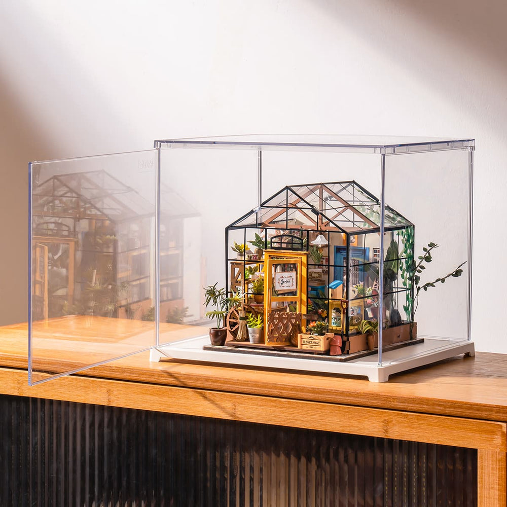 Rolife Cathy's Flower House DG104 with Display Box DF03L | Robotime