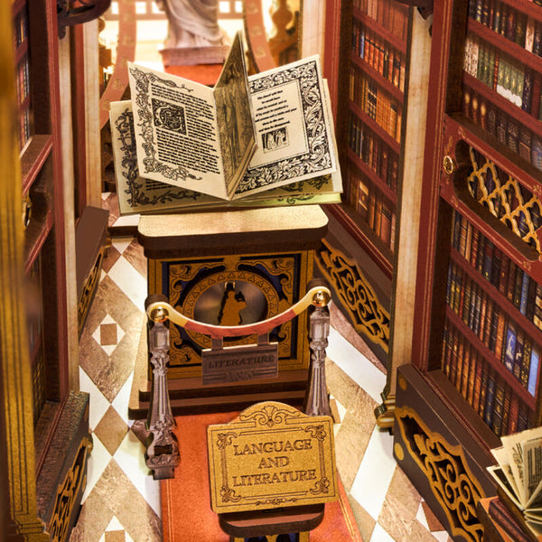 Rolife Library of Wonders DIY Book Nook TGB16 | Robotime