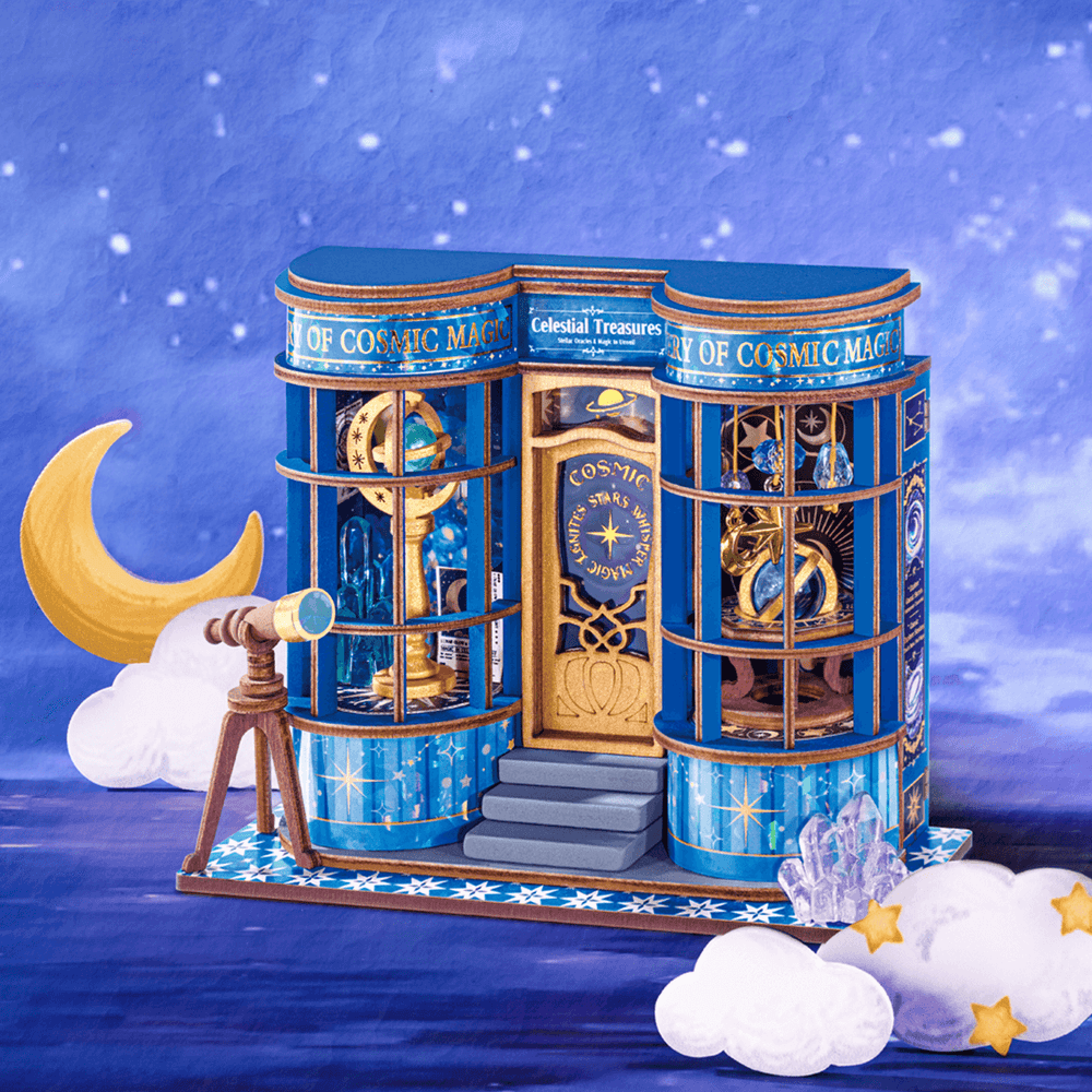 Rolife Magic Astronomy Shop DIY Miniature House DS048 | Robotime