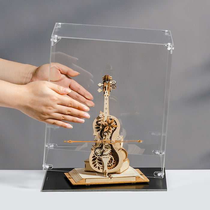 ROKR Display Case Dust Cover for 3D Puzzles RFM04 | Robotime