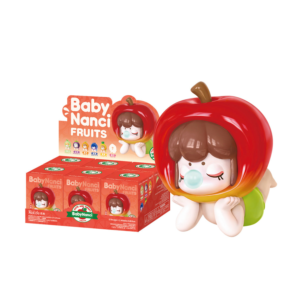 Rolife Baby Nanci Fruits Surprise Figure Dolls NBXX | Robotime