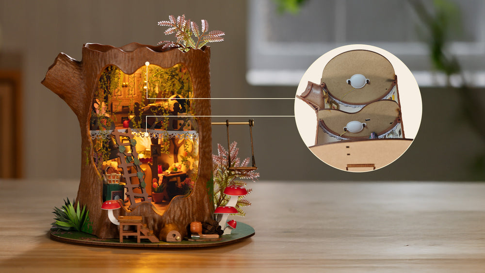 Rolife Fairytale Tree House DIY Miniature House DG179 | Robotime