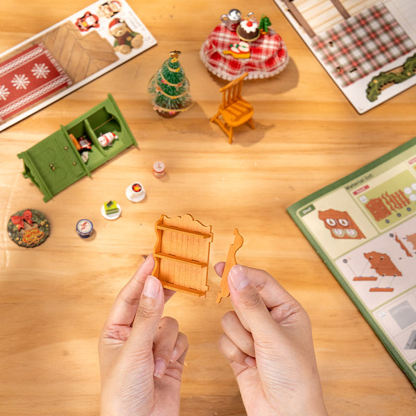 Rolife Santa's Toy Shop 3D Wooden Puzzle DP006 | Robotime