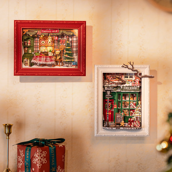 Rolife Santa's Toy Shop 3D Wooden Puzzle DP006 | Robotime