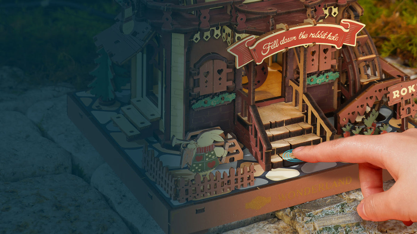 ROKR Cuckoo Clock Mechanical 3D Wooden Puzzle