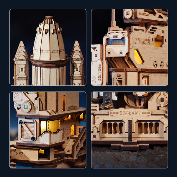 ROKR Space Shuttle 3D Wooden Puzzle LKA02 | Robotime Online